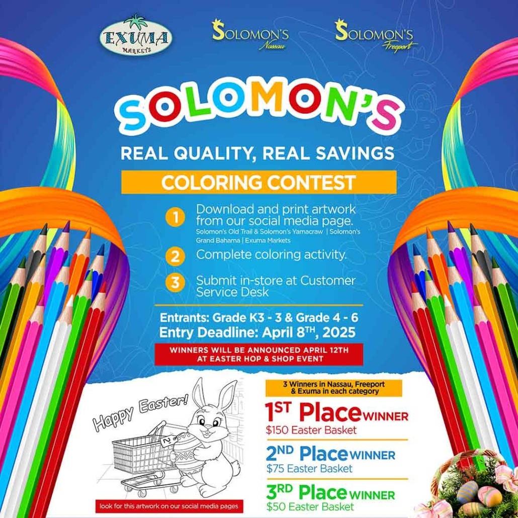 Coloring Contest - Exuma Markets